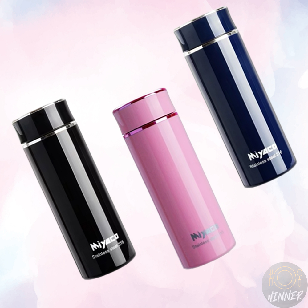 Miyaco 輕漾316不銹鋼真空保溫瓶【Winner】316保溫瓶 不銹鋼保溫瓶 米雅可保溫瓶 輕巧保溫瓶 輕漾保溫瓶 | 蝦皮購物