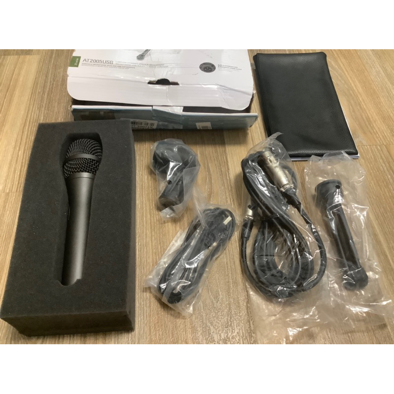 鐵三角 直播用 Podcast ATH AT2005USB USB/XLR 心型 指向 動圈型 麥克風 | 蝦皮購物