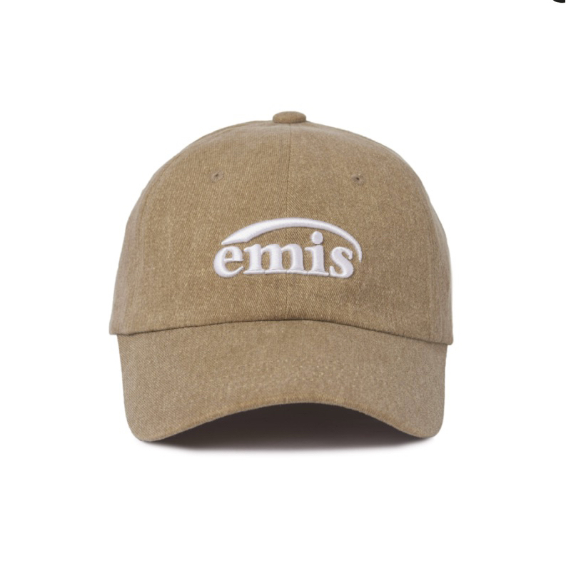 正韓現貨 EMIS 棒球帽 New Logo Cap 熱銷色暖卡其色 BTS 金泰亨V私服同款 | 蝦皮購物