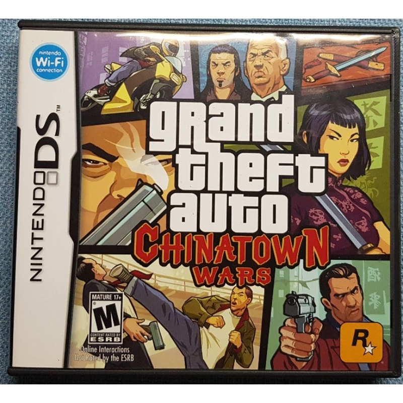 NDS GTA 俠盜獵車手 血戰唐人街 (日版）(美版） NDSI/3DS/2DS/3DSLL/2DSLL/N3DS | 蝦皮購物