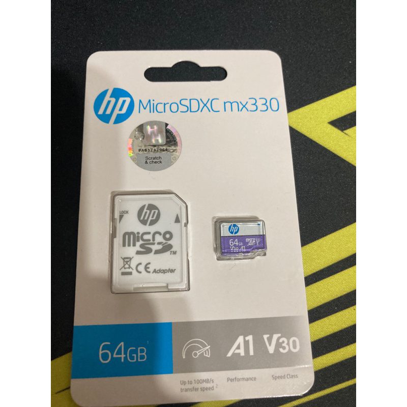 HP A1 U3 micro SD 64g 高速記憶卡 mx330 c10 uhs-i 防水 防震 抗X光 耐高溫抗極寒 | 蝦皮購物