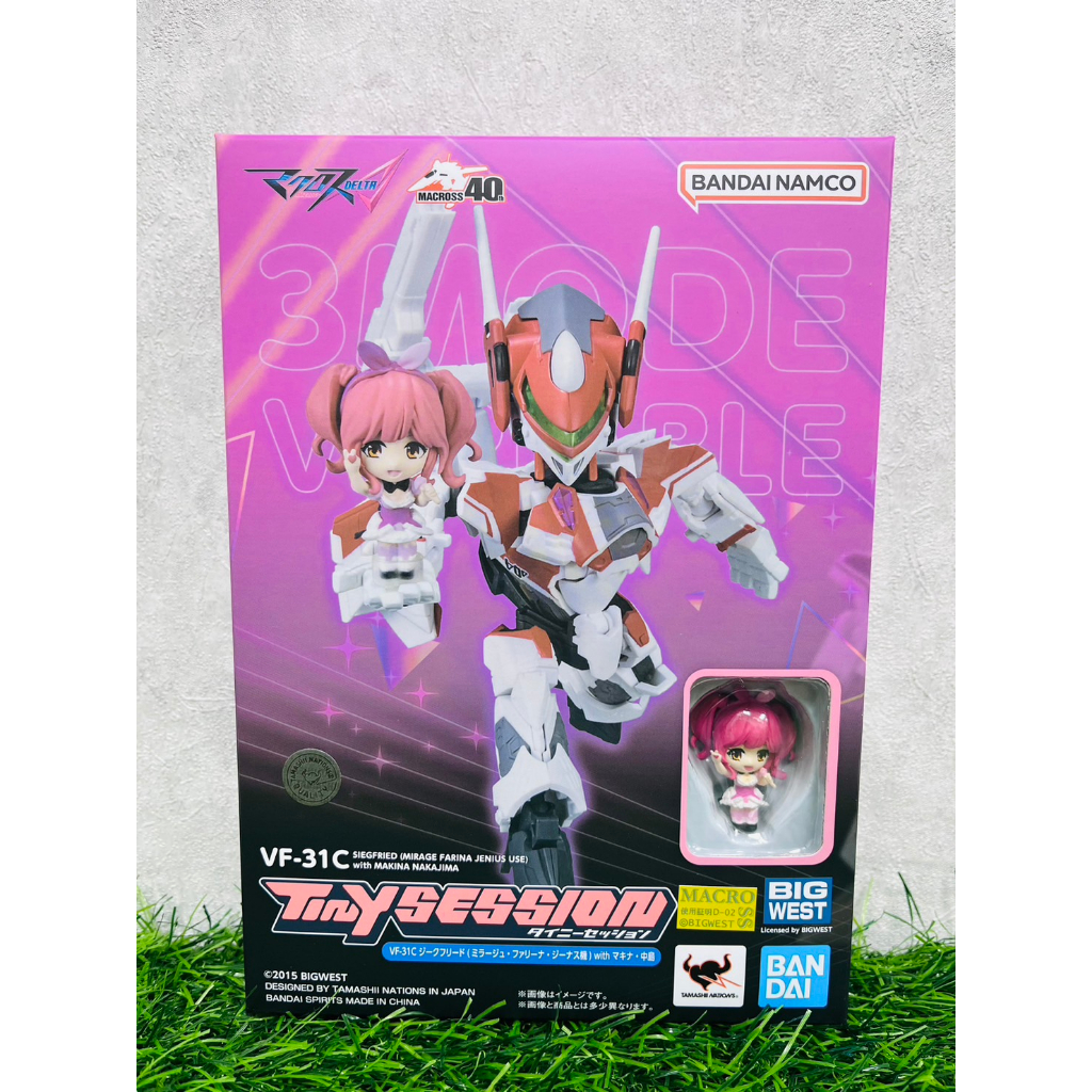 鈔能力 現貨 TINY SESSION 超時空要塞 VF-31C 齊格菲 米拉潔機 & 瑪基娜 | 蝦皮購物