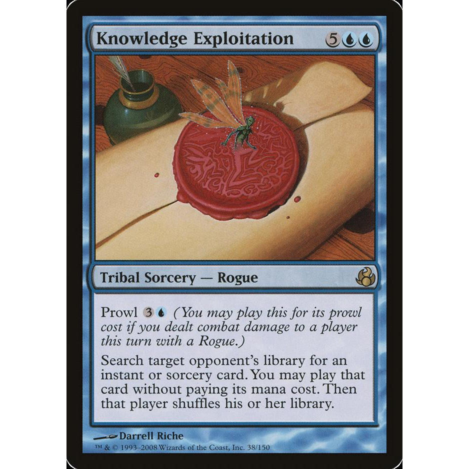 Knowledge Exploitation 開採知識 魔法風雲會 MTG | 蝦皮購物