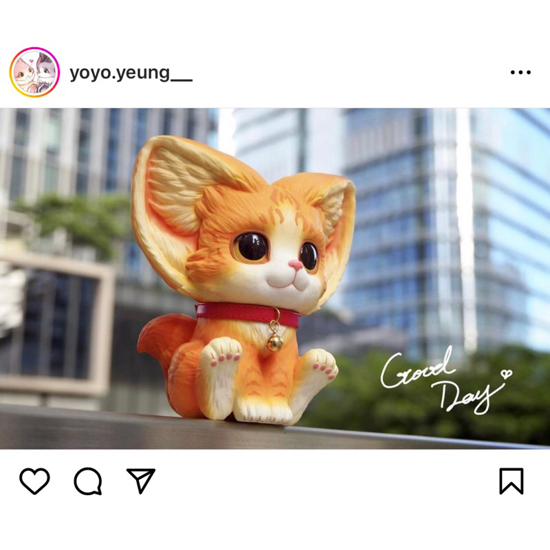「正版現貨」🔥聊聊下單🔥Kenneth 坐坐 橘貓 Yoyo yeung studio Orange cat | 蝦皮購物