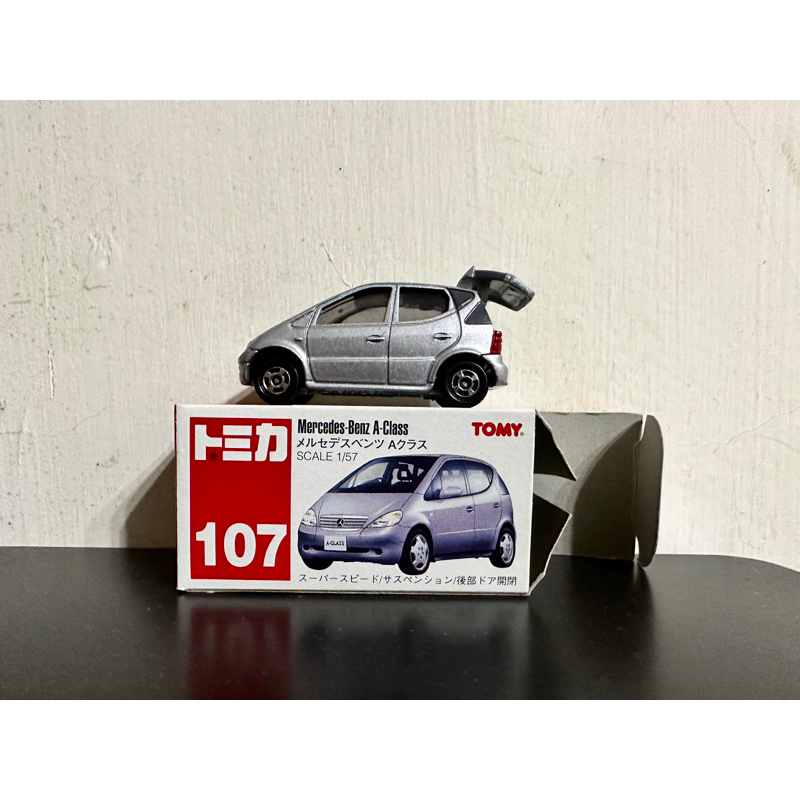 Tomica 多美 小汽車 模型車 107 Mercedes-Benz A-Class 紅標 賓士 smart 絕版限量 | 蝦皮購物