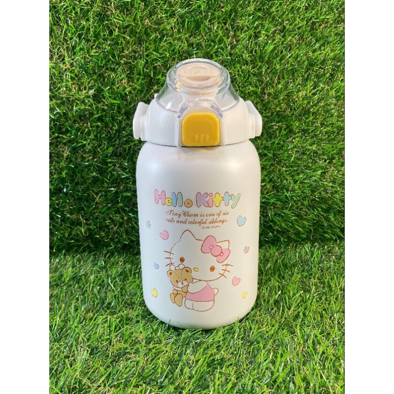 台灣現貨 KITTY KT 胖胖運動保溫瓶 胖胖保溫瓶 胖胖壺保溫杯 吸管保溫杯 (850ml) | 蝦皮購物