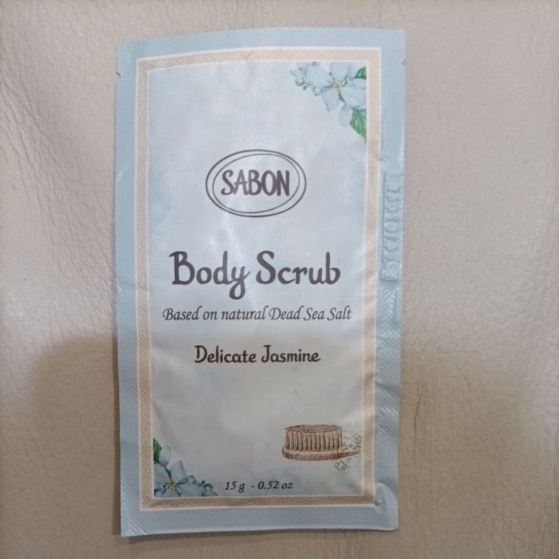 Sabon茉莉花語身體磨砂膏15g | 蝦皮購物