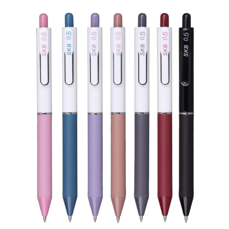 SKB G-4002 經典按動鋼珠筆 復古配色｜0.5mm｜共7色 | 蝦皮購物