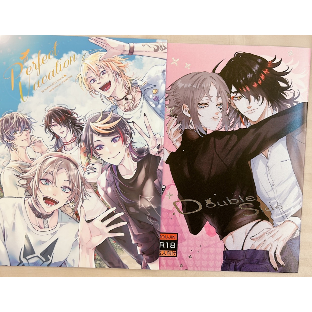 同人誌 現貨 彩虹社 Luxiem Foxakuma Vox Mysta Luca Ike shu v小黑豹 | 蝦皮購物