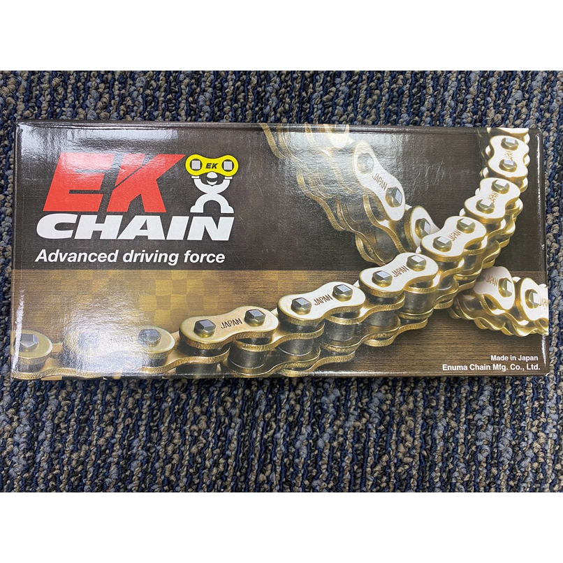 DIY本舖 日本 EK SRX2 黑金 鍊條 520Z/120L 520-120 520 120 QX型 黑金油封鏈條 | 蝦皮購物