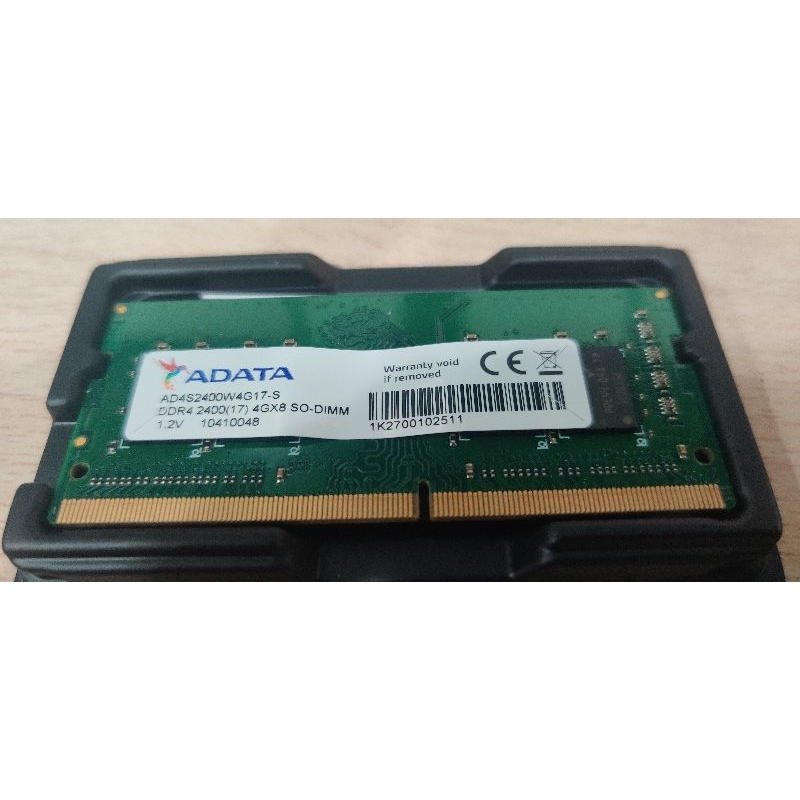 威剛 ddr4 4g 2400 so-dimm記憶體 二手良品 | 蝦皮購物