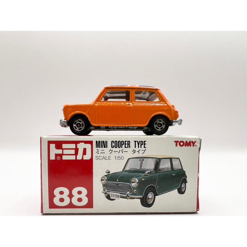 Tomica [絕版]No. 88 Mini Cooper Type 紅標 中製 | 蝦皮購物