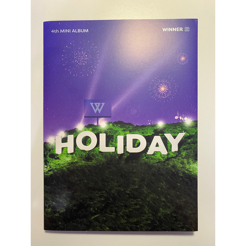 WINNER Holiday night版全專 含預購特典卡 金秦禹 李昇勳 宋旻浩 姜昇潤 | 蝦皮購物