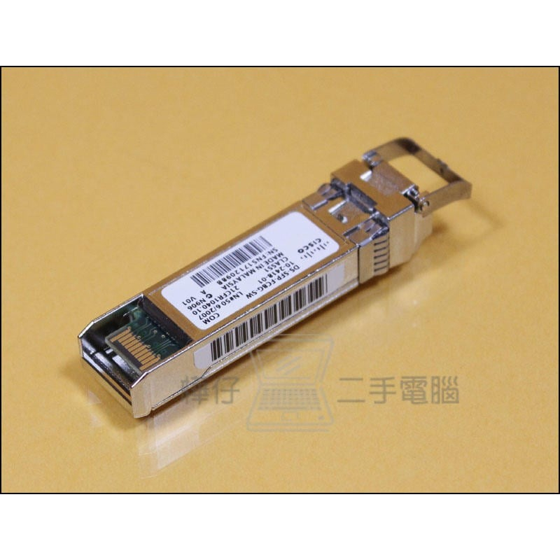 【樺仔二手電腦】Cisco DS-SFP-FC8G-SW 光纖模組8G SFP+ 相容8G光纖通道 10-2418-01 | 蝦皮購物