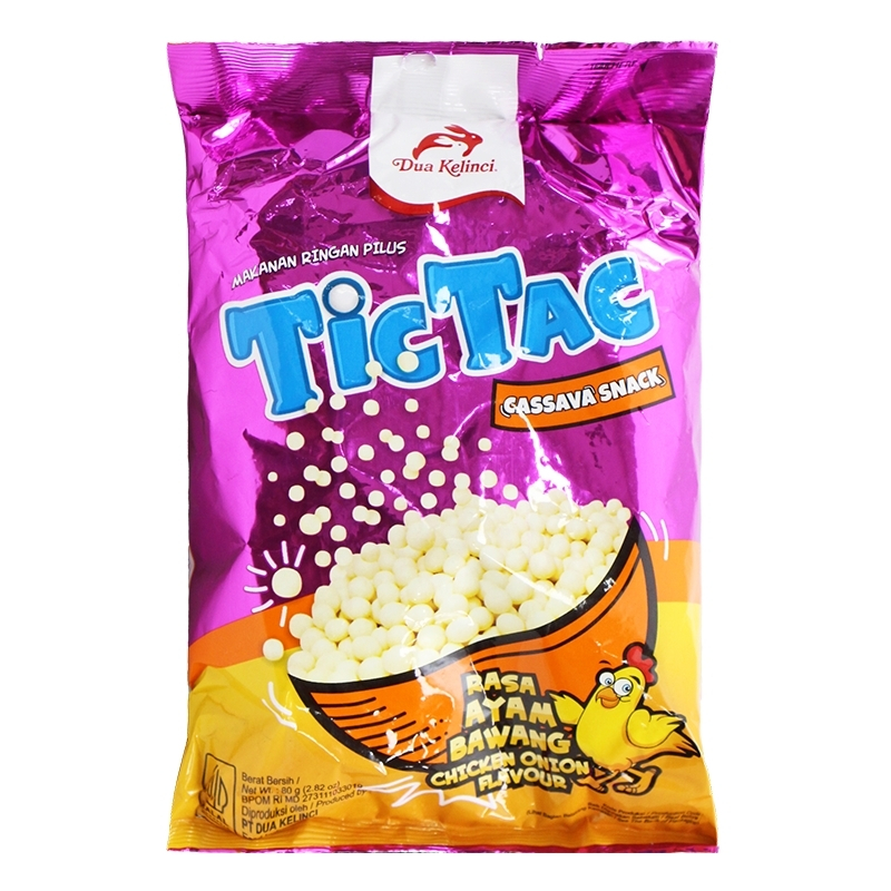 【即期優惠中】TIC TAC SNACK 酥脆球 80g 六種口味 TICTAC CASSAVA SNACK 印尼爆米香 | 蝦皮購物