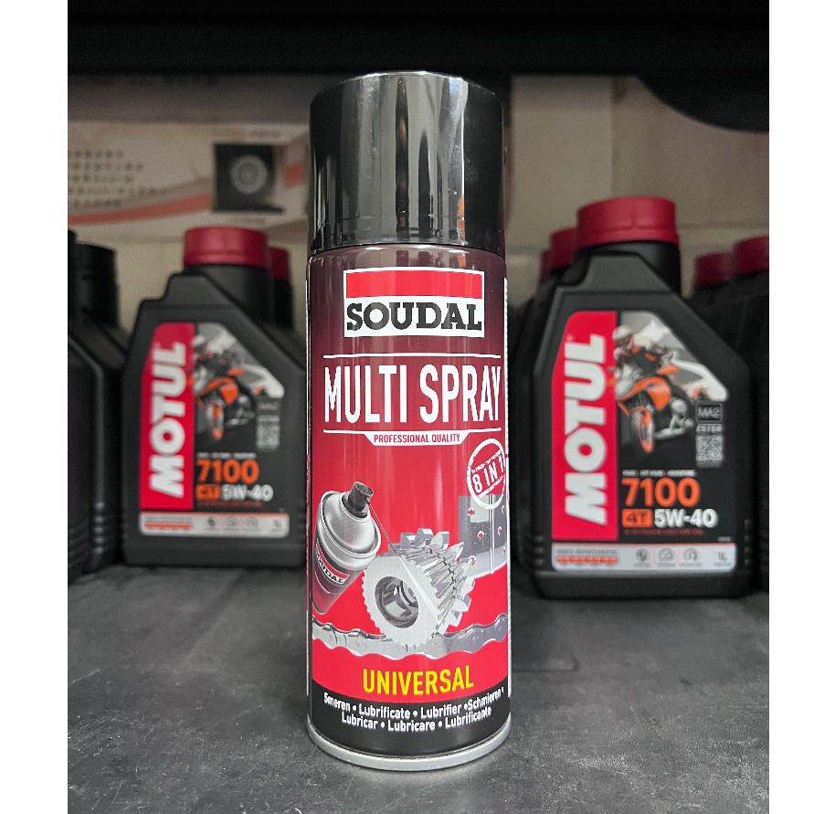 【阿齊】公司貨 SOUDAL MULTI SPRAY 8和1 除鏽 潤滑劑 400ml | 蝦皮購物
