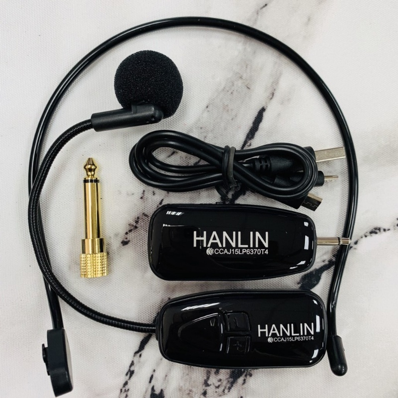配件-HANLIN-2.4MIC 頭戴2.4G麥克風 隨插即用免配對 | 蝦皮購物