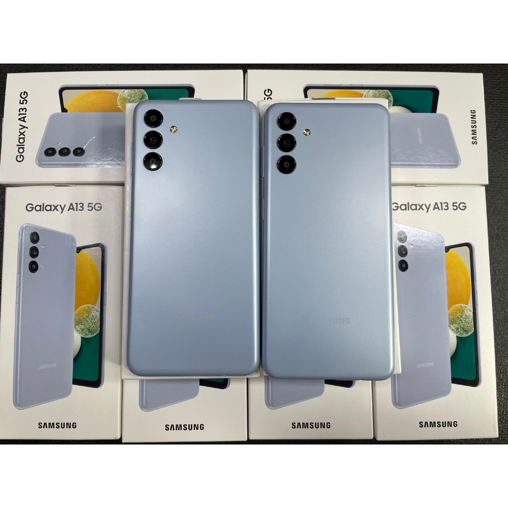 【有隻手機】三星 A136B Galaxy A13 5G 4G/64G 霧藍豆豆-原廠福利機(保固到2023年8月底) | 蝦皮購物