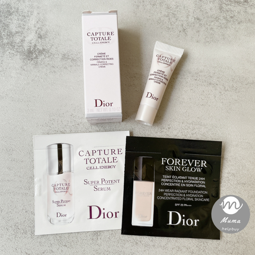 Dior 超完美持久柔光粉底液 迪奧逆時能量奇肌霜 迪奧逆時能量精華 迪奧 試用包 小樣 0.7ml/1ml/3ml | 蝦皮購物
