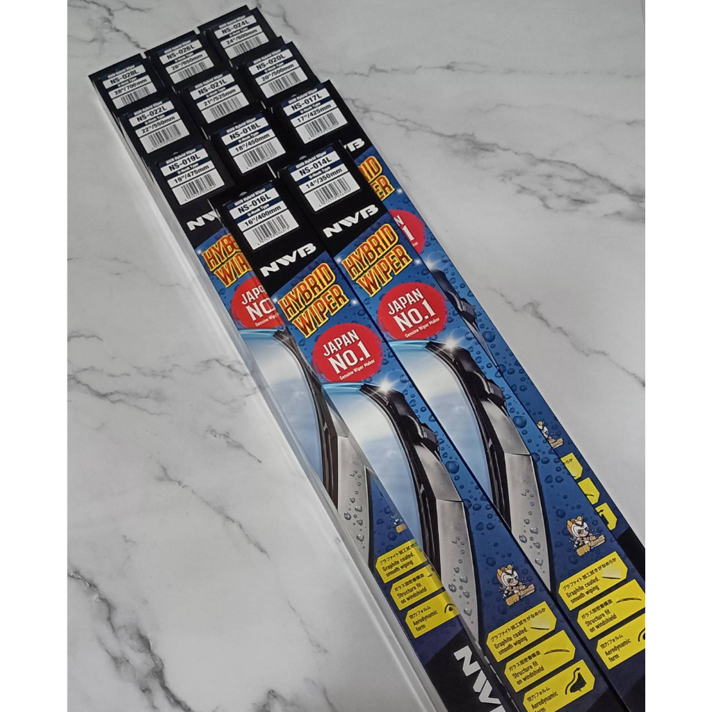 愛淨小舖-【NS系列/可超取】日本 NWB 三節式軟骨雨刷 原廠日系車通用型雨刷 石墨覆膜雨刷 可換DW系列膠條 | 蝦皮購物