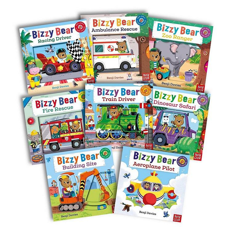 Bizzy Bear 歡樂車車套書(附QRcode/8冊合售) / Benji Davies eslite誠品 | 蝦皮購物