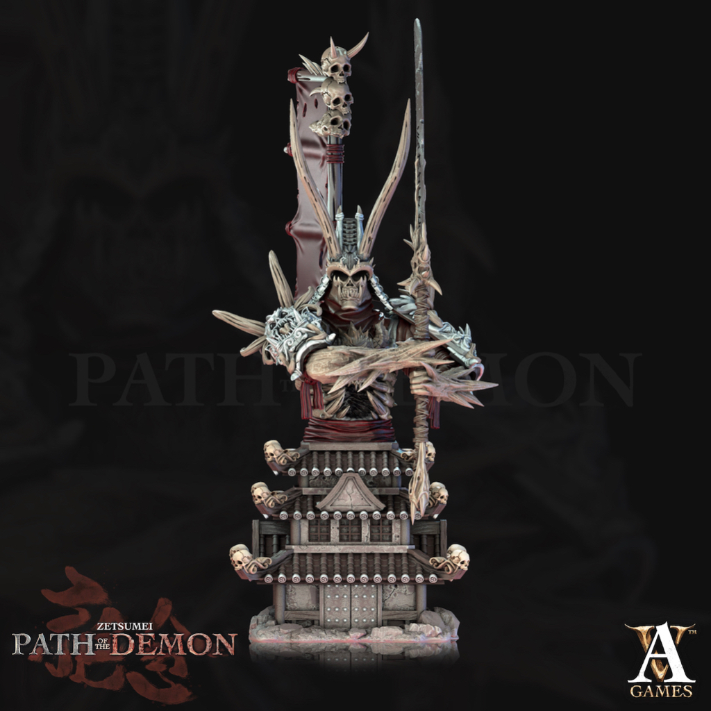 Tazo工坊[AVG] 大骷髏戰士胸像Dai Gaikotsu Senshi Bust 3D列印模型ZPD | 蝦皮購物