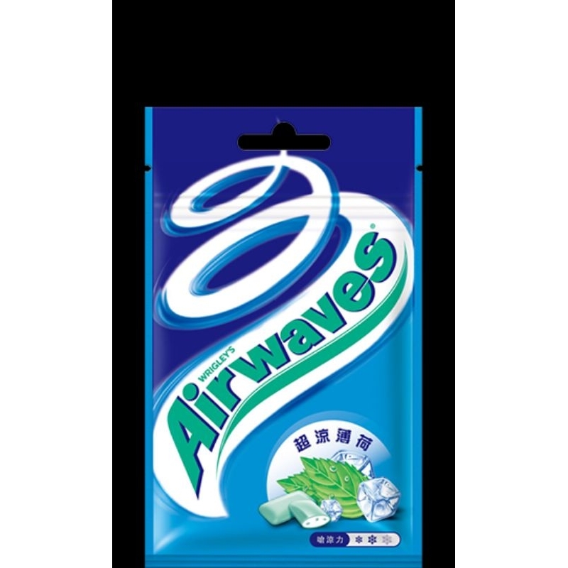 快速出貨【Airwaves】薄荷無糖口香糖系列62g(44粒超值包)酷涼FUN塊37.4g口香糖 | 蝦皮購物