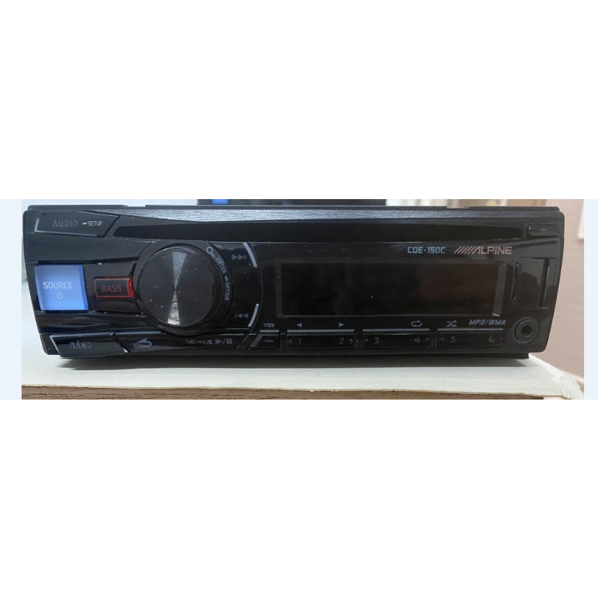 二手ALPINE CDE-150C (USB/AUX/CD)，含線組 | 蝦皮購物