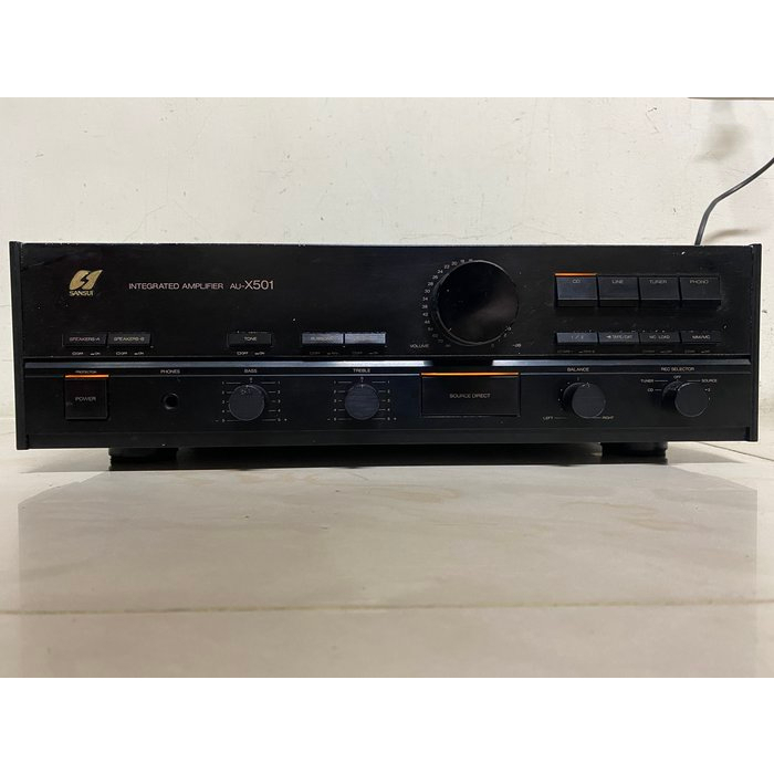 經典放音樂的好聲音~山水 SANSUI X AU501 立體/綜合擴大機 可接黑膠 110-240V 日本製造 | 蝦皮購物