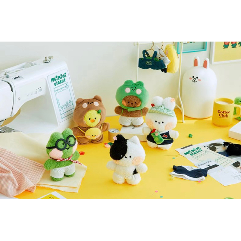 LINE FRIENDS 變裝娃娃 衣服 bnini lenini selini conini jenini | 蝦皮購物