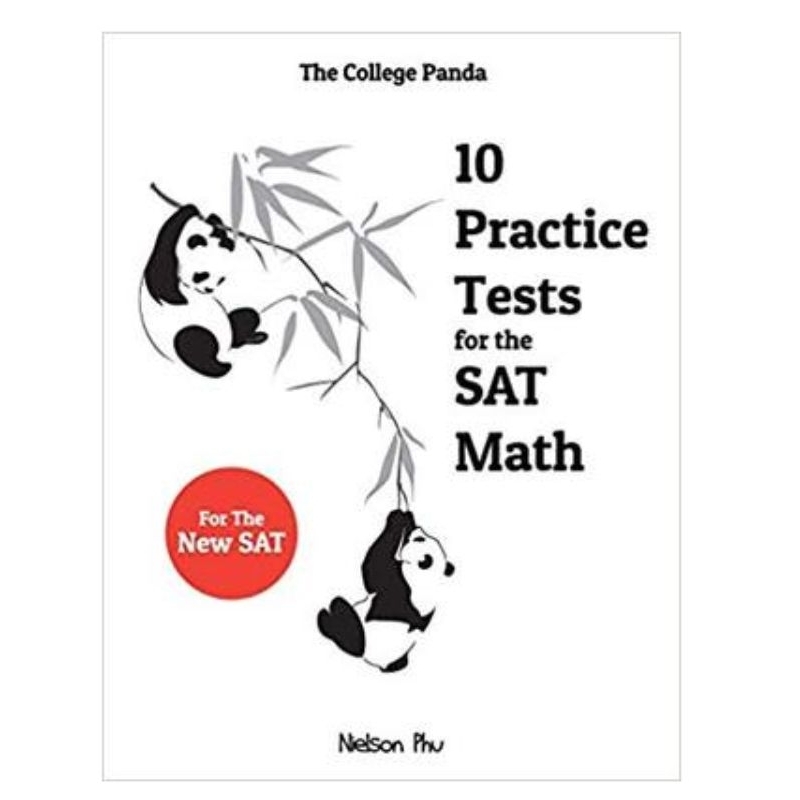現貨The College Panda's 10 Practice Tests for the New SAT Math | 蝦皮購物