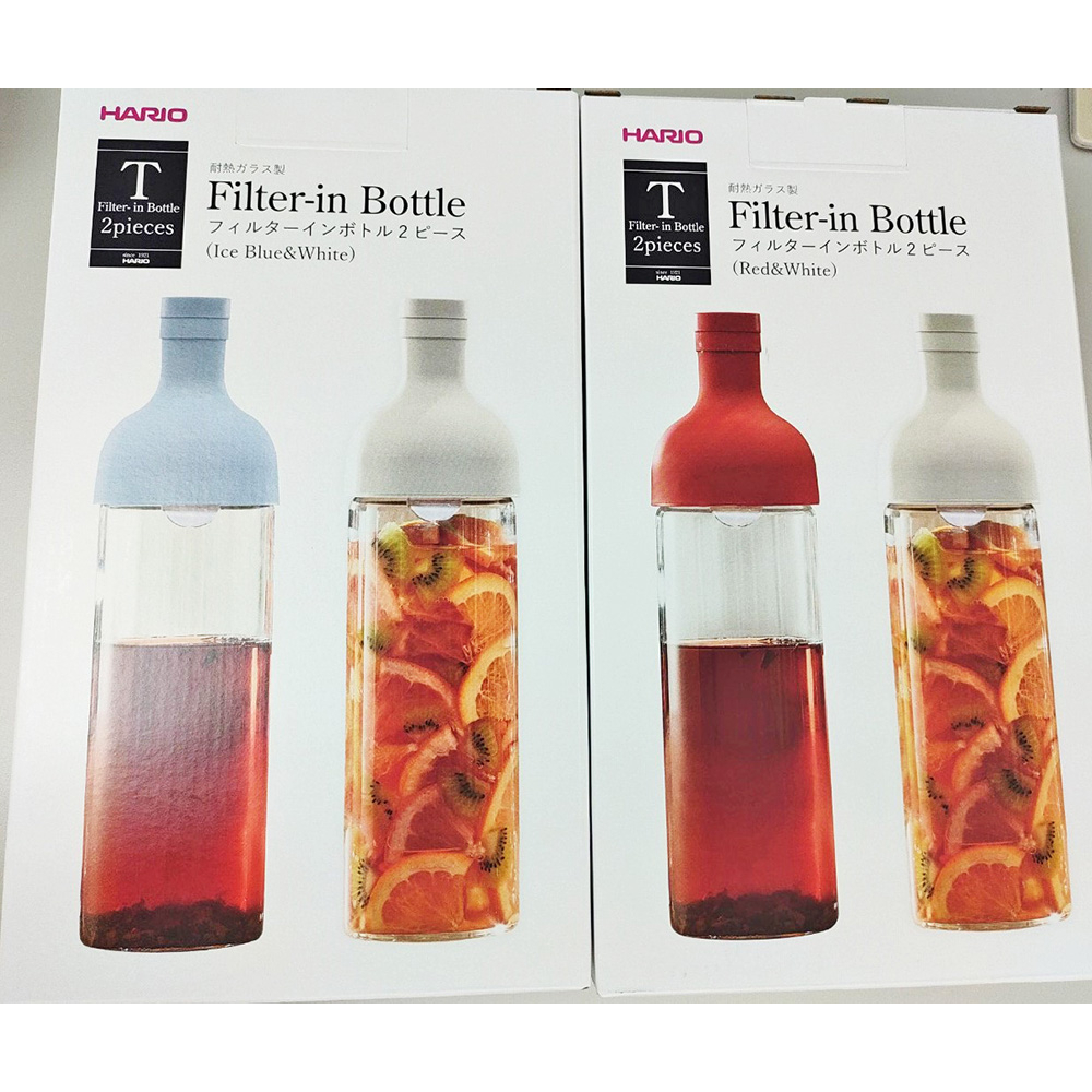 現貨 日本製 HARIO 酒瓶冷泡茶壺 750ml 2入組 2件組 FIB-75 茶壺 水壺 冷泡壺 酒瓶造型 正版 | 蝦皮購物