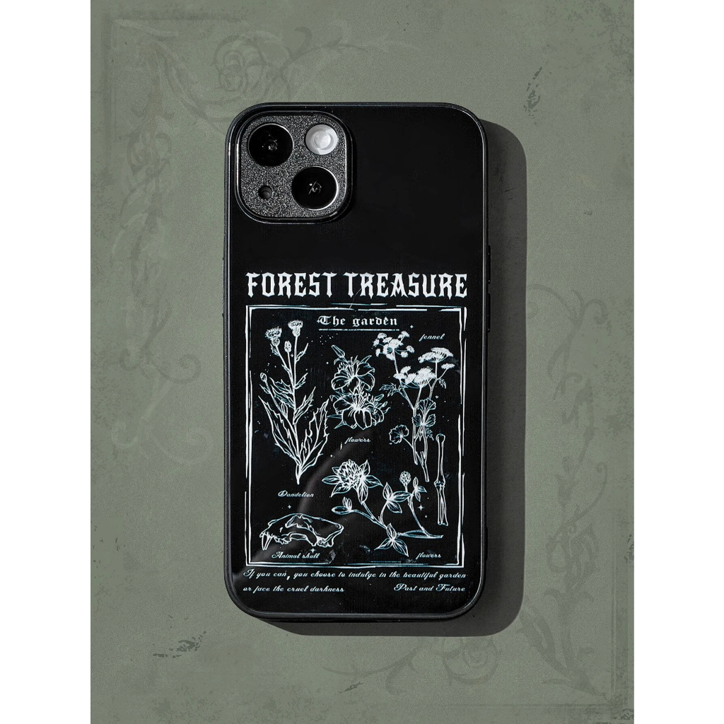 ROMWE Goth flower pattern phone case | 蝦皮購物