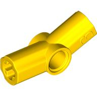 6431151 LEGO 樂高 42128 黃色 科技 連接器 十字圓孔 角度#3 157.5度 connector | 蝦皮購物