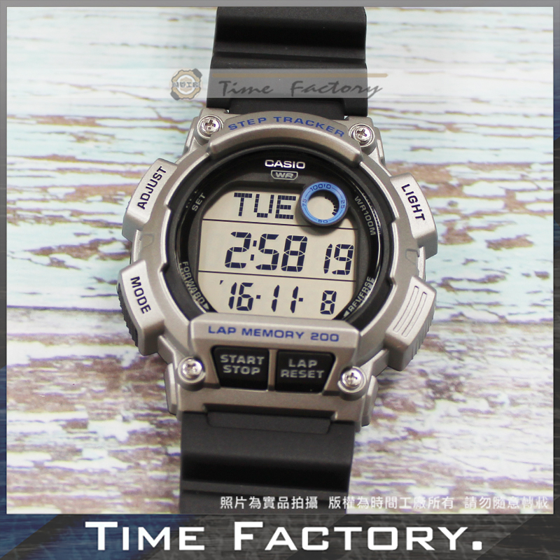 【時間工廠】全新 CASIO 計步多功能慢跑錶 100米防水 運動 健行跑步愛用 WS-2100H系列 1 1A2 8 | 蝦皮購物