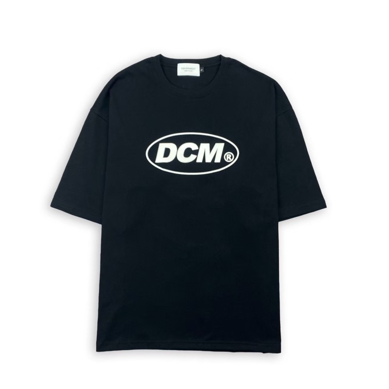 【JIN】DISCERNMENT DCM 16支純棉 經典弧框 LOGO 落肩 寬鬆 五分袖 | 蝦皮購物