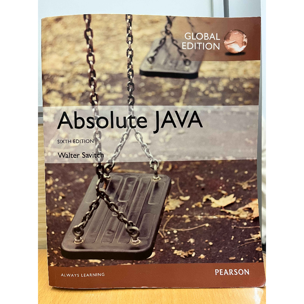 Absolute JAVA 無劃記/近九成新/大學資管系用書 | 蝦皮購物