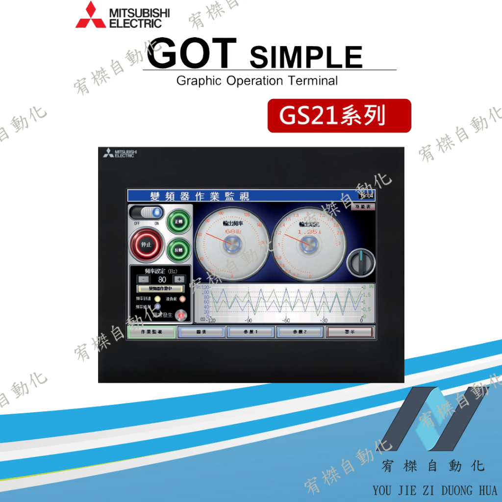 三菱 Mitsubishi HMI人機GS2107-WTBD-N/GS2110-WTBD-N/GT2308/GT2310 | 蝦皮購物