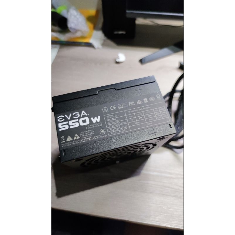 EVGA 550w N1 電源供應器 只使用三個月 保固到2025/7月 有購買證明 | 蝦皮購物