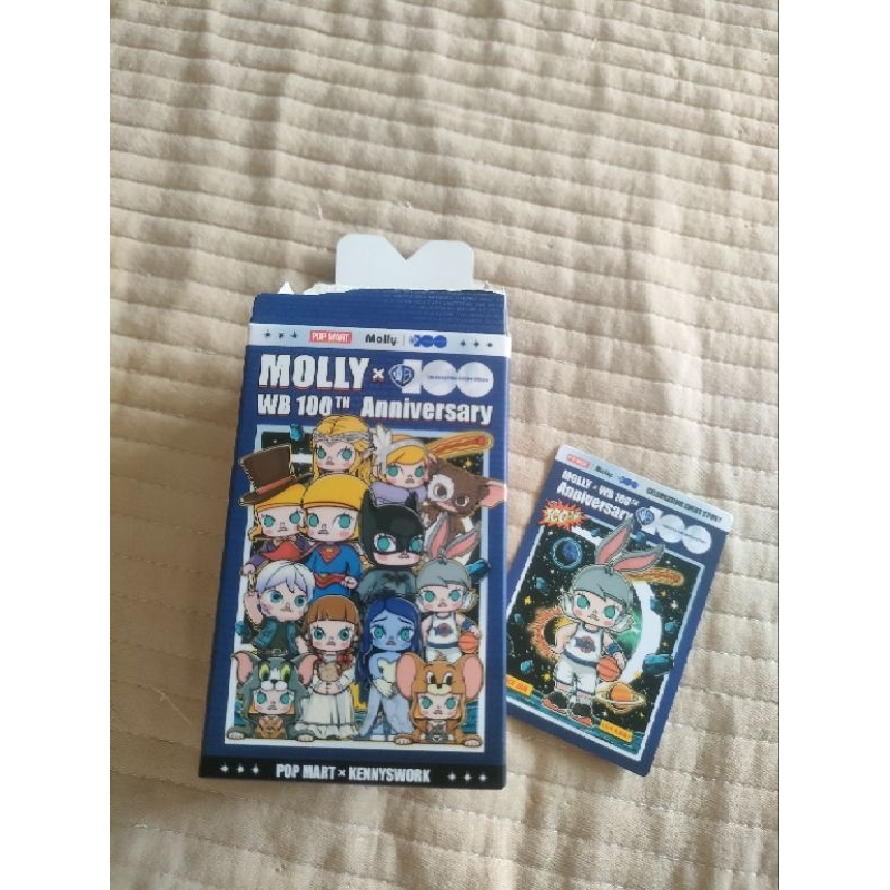 MOLLYx華納100週年 泡泡瑪特 公仔 盲盒 空中大灌籃 | 蝦皮購物