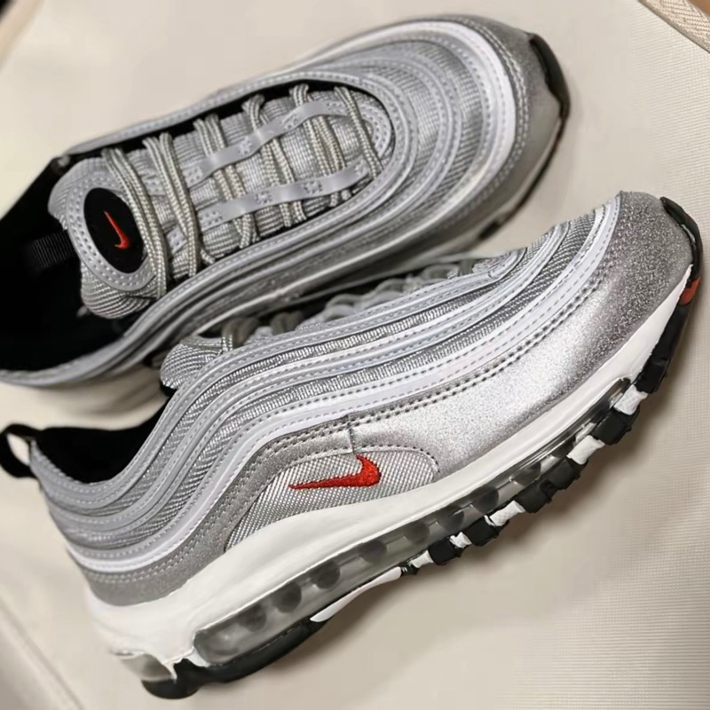 Air Max 97 Silver Bullet 銀彈銀色子彈氣墊復刻 Dq9131 002女鞋 蝦皮購物