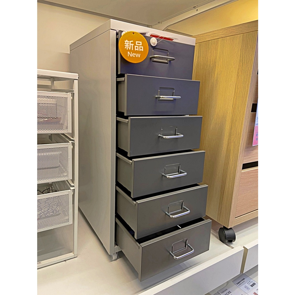 【竹代購】IKEA宜家家居 熱銷商品 CP值高 HELMER 附輪腳抽屜櫃 鐵櫃 辦公室抽屜櫃 文件櫃 辦公用品 | 蝦皮購物
