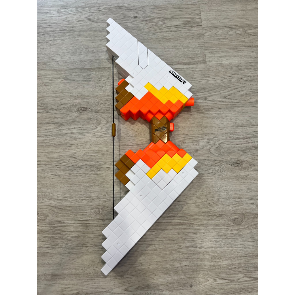 NERF Minecraft Sabrewing Motorized Bow 刀翅蜂鳥 弓箭射擊器(橙機) | 蝦皮購物
