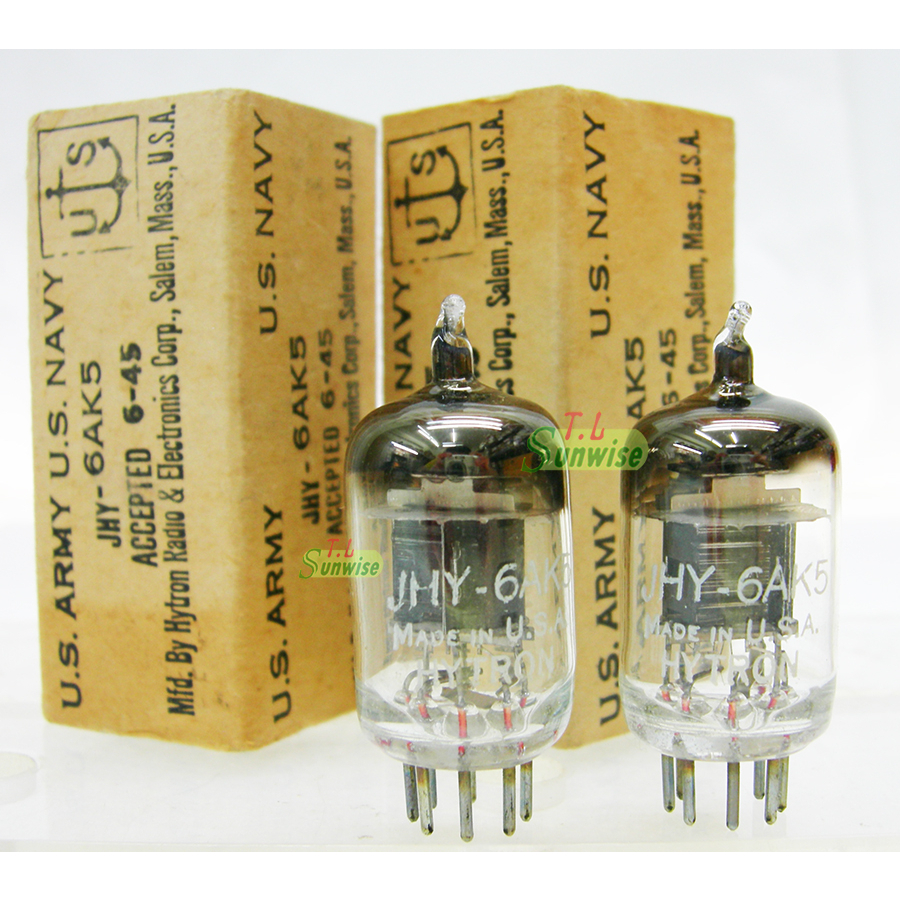 中國 6J1 升級管︽NO:5035 美國 HYTRON JHY-6AK5 (NIB真空管( 5654 ; CV4010 | 蝦皮購物