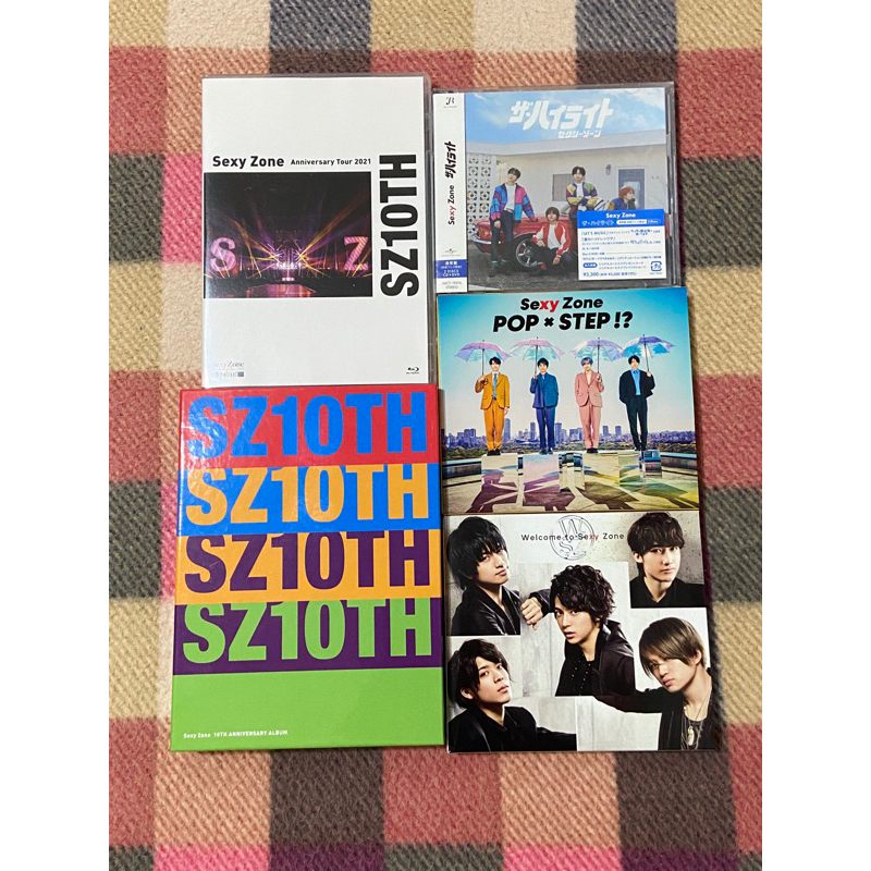 Sexy Zone 日版 Sz10th演唱會藍光 專輯 中島健人 菊池風磨 佐藤勝利 松島聰 Marius葉 蝦皮購物