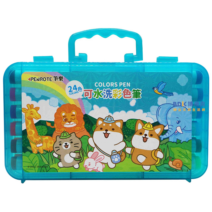 筆樂 Penrote 柴語錄24色水洗彩色筆 DPG8037 系列 | 蝦皮購物