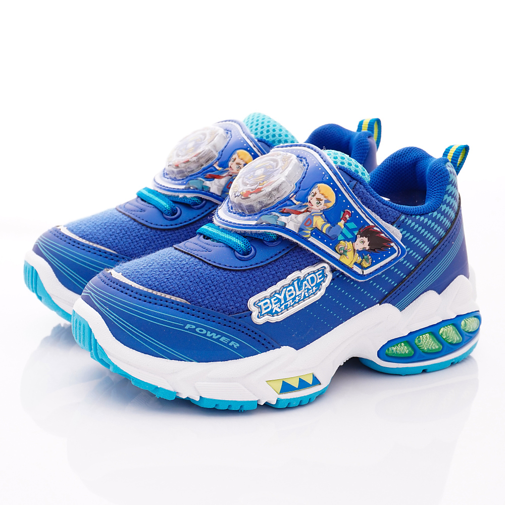 Beyblade戰鬥陀螺童鞋-電燈運動鞋95616藍(17cm) | 蝦皮購物
