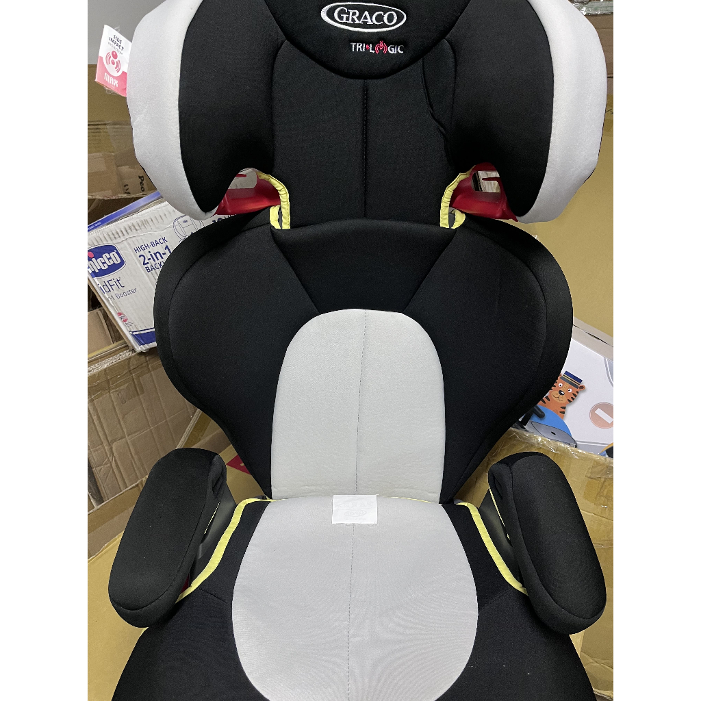 【紅茶爸雜貨舖】【二手專區】Graco Junior Plus 成長型輔助汽車安全汽座 | 蝦皮購物