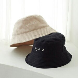 DoReFe | 日本限定 不撞帽 Agnes b 刺繡 防曬 遮陽 注目單品 海邊 漁夫帽 男女皆可 情侶帽 | 蝦皮購物
