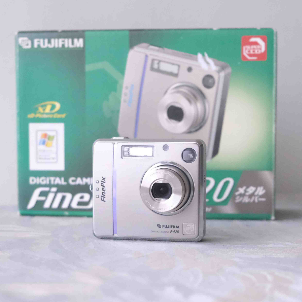 富士 Fujifilm F420 早期 CCD 數位相機 (方塊機) | 蝦皮購物